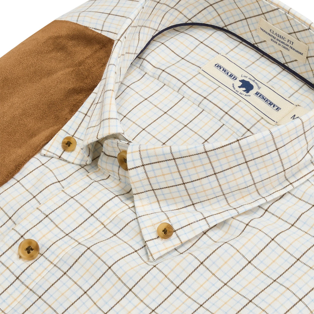 Onward Reserve Huntsman Performance Twill Shooting Shirt - Frosted Alm ...